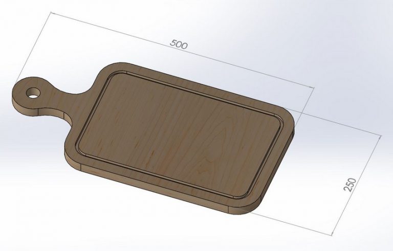 Board Of Cutting Meat And Barbecue Vectors DXF Files CNC Router ArtCAM ...