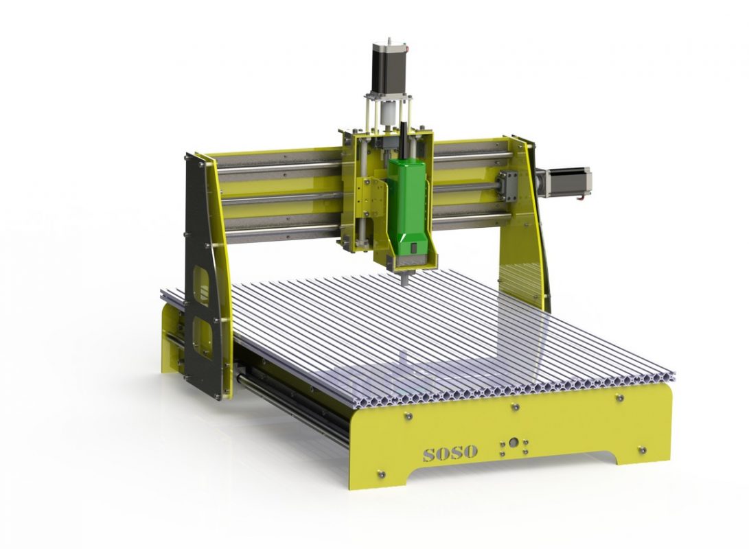 8 Projects Milling Machines Cnc Router In Cad 3D 042 - CNC ROUTER ...